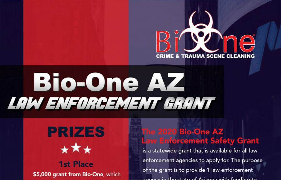 Bio-One Arizona Offices Create Law Enforcement Grant - Bio-One Columbus